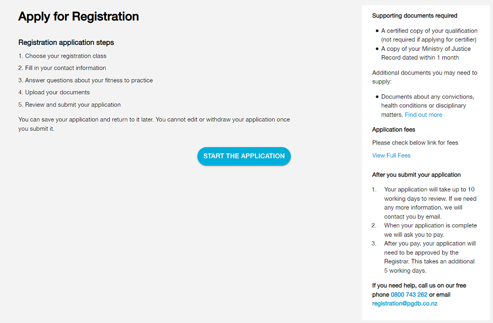 Registration goes online