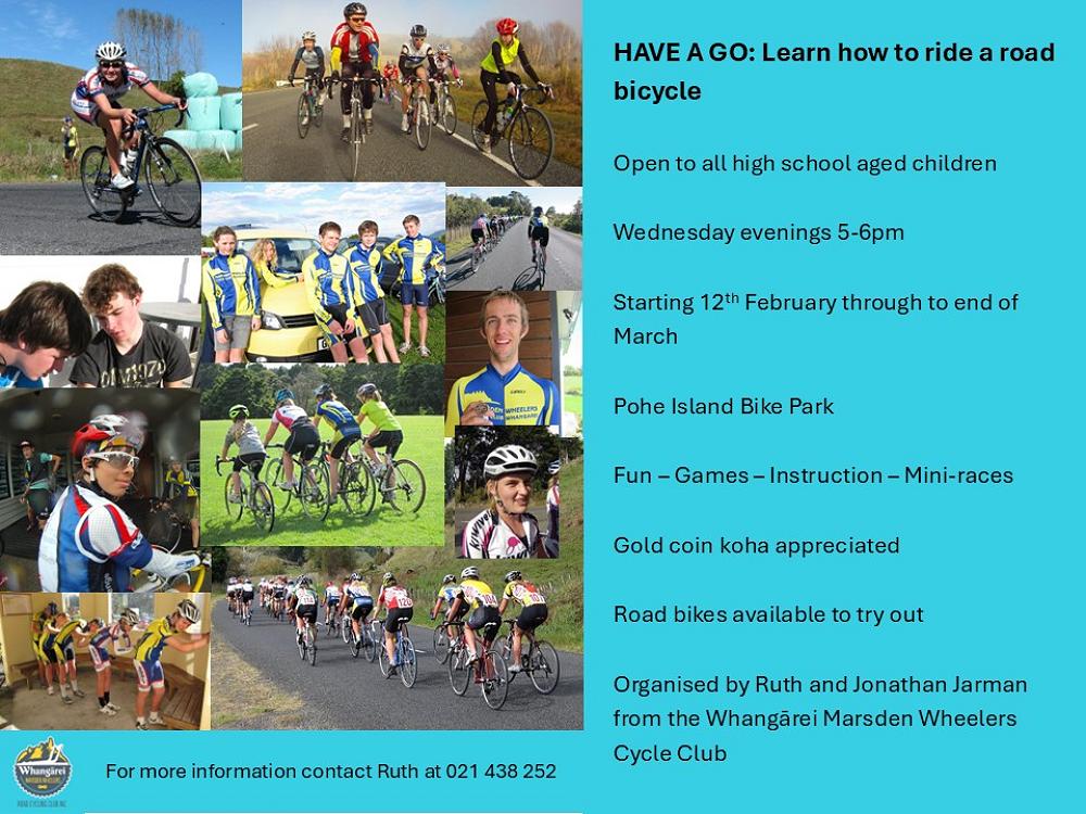 Youth Road Cycling Programme Information