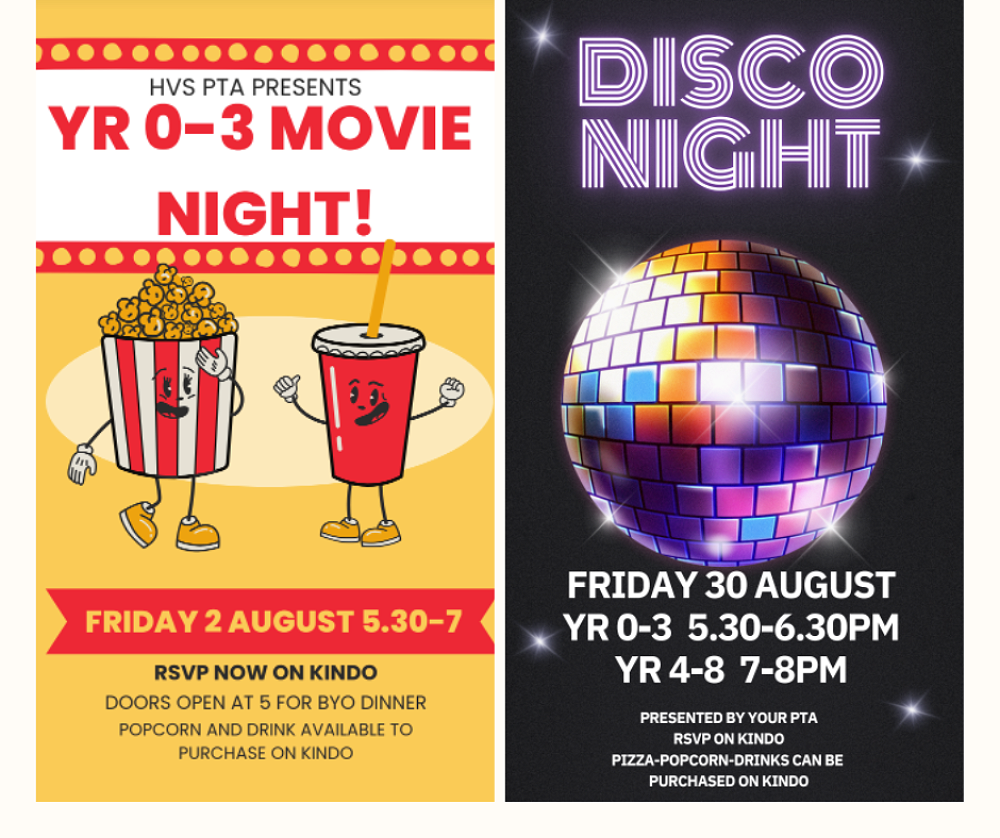 Upcoming PTA Events! — Newsletter - Week 10, Term 2