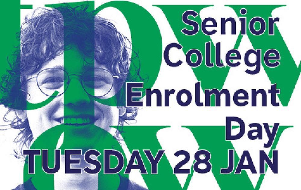 Senior College Enrolment Day — Hagley News - Dec 2024