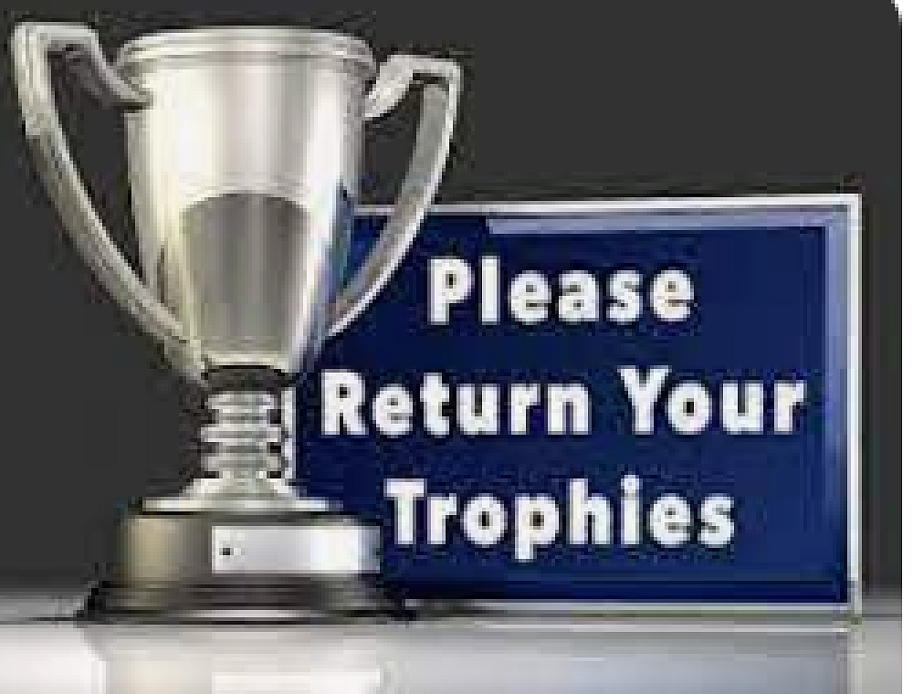 CUP AND TROPHY RETURNS — Waitaki News, Week 2, Term 3.