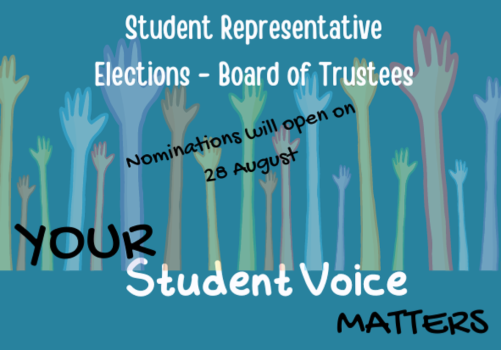 Student Representative Election – Board of Trustees 2024-2025
