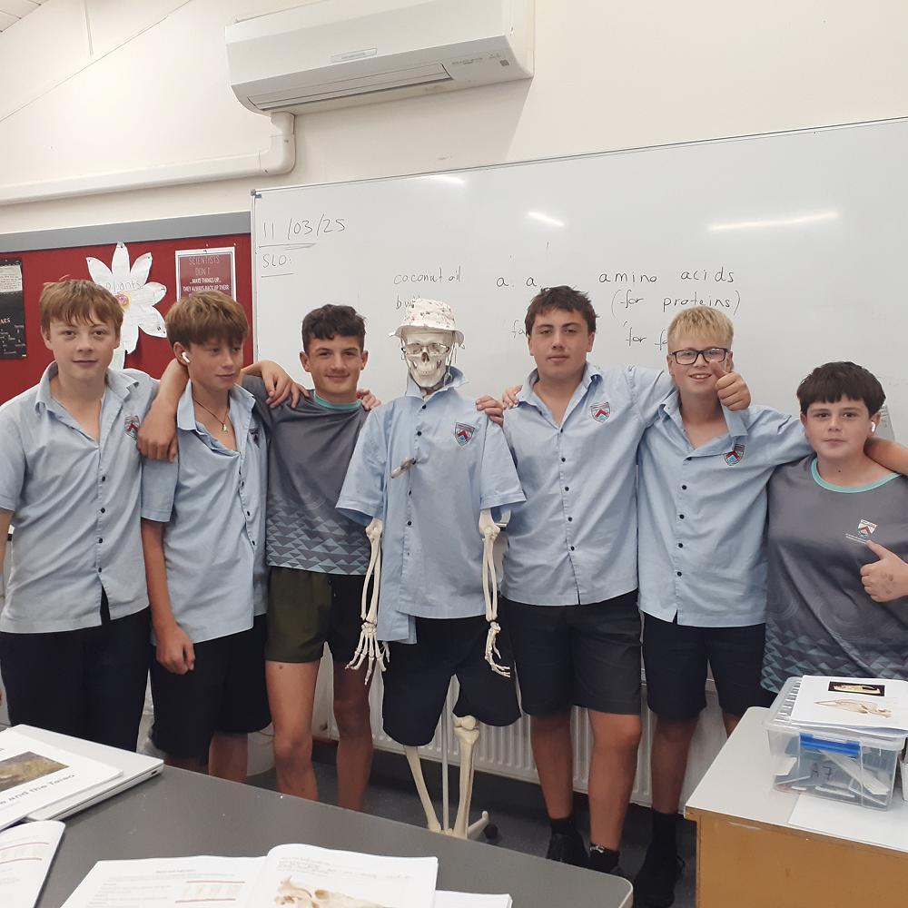 Skeletal fun in Science