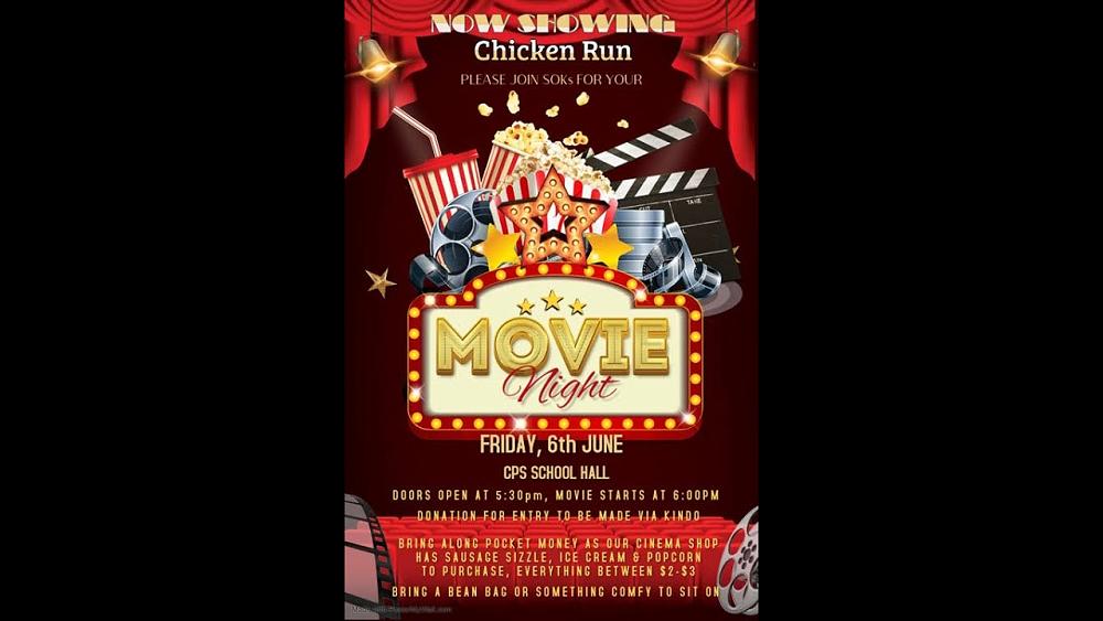 Video: SoKs Movie Night Fundraiser — CPS News - Week 5, Term 2 2025