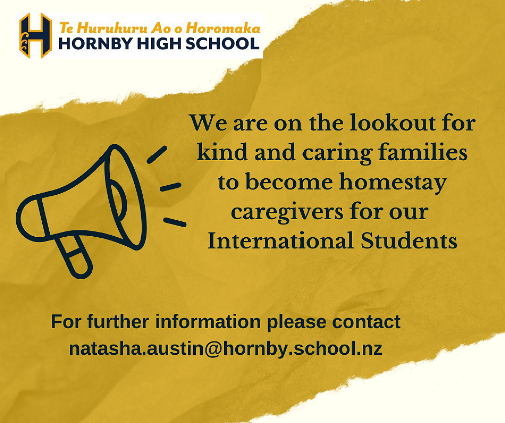 Homestay opportunities still available... — Newsletter 24 February 2025