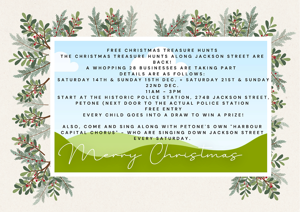 Jackson Street Programme - Free Christmas Treasure Hunts