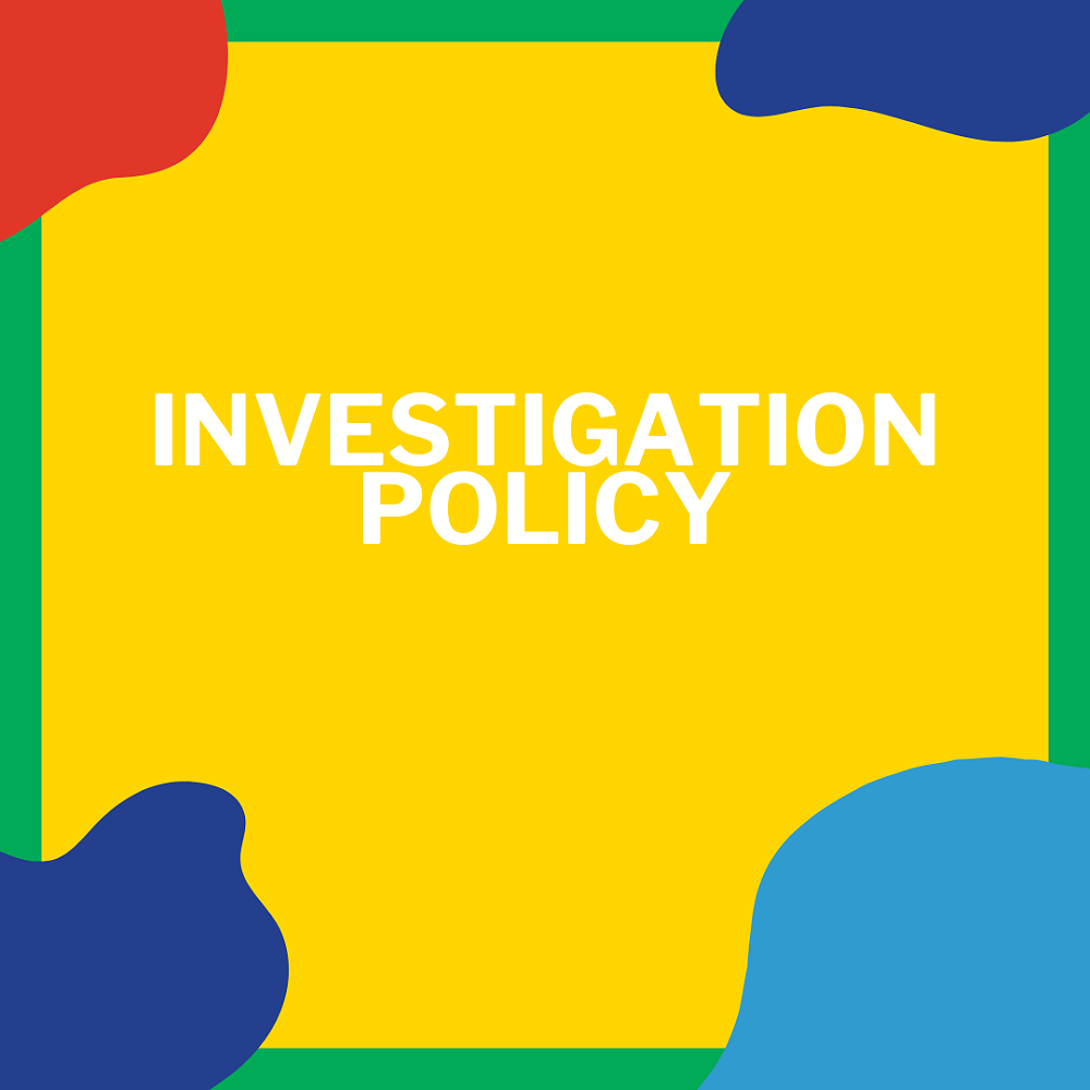 Investigation Policy