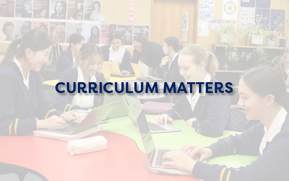 Curriculum Matters