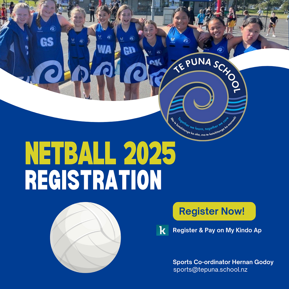 Netball Registrations are Open — Newsletter, Term 1, Week 6, 2025