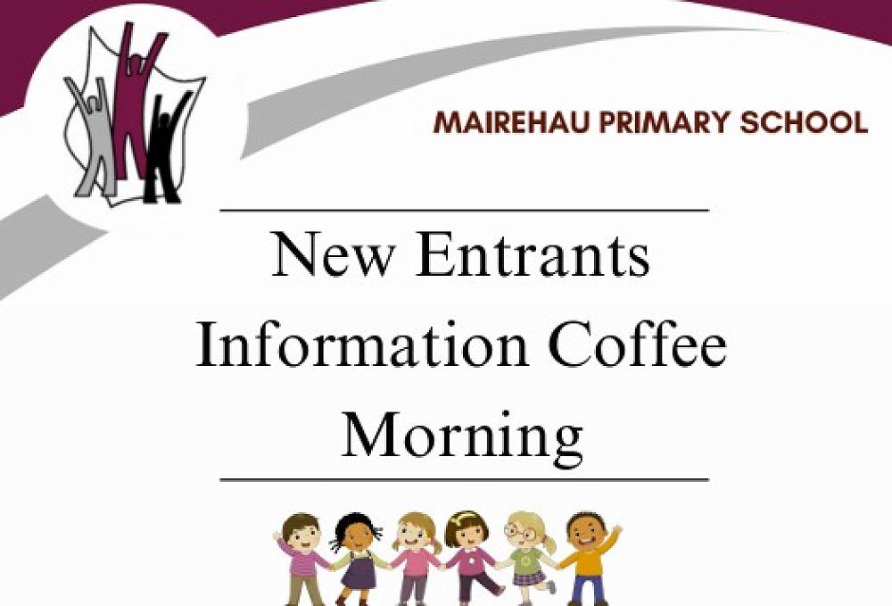 New Entrant Parents — Mairehau Primary School - Newsletter - Week 5 - Term 4 - 2025