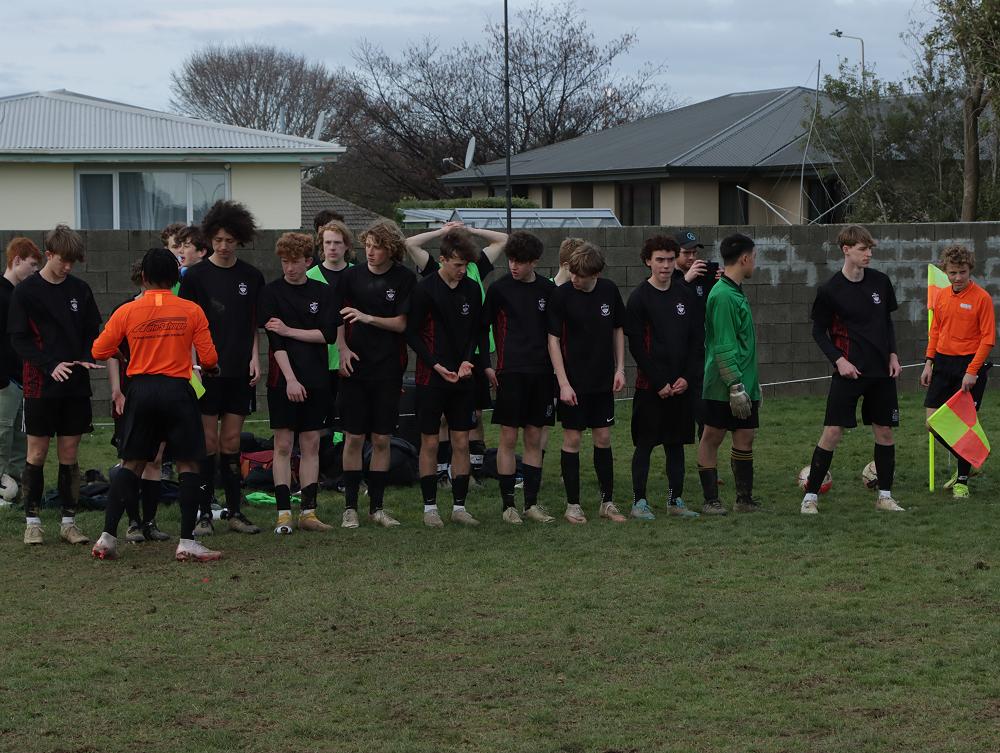 Football - 1st XI Boys at Linwood Cup