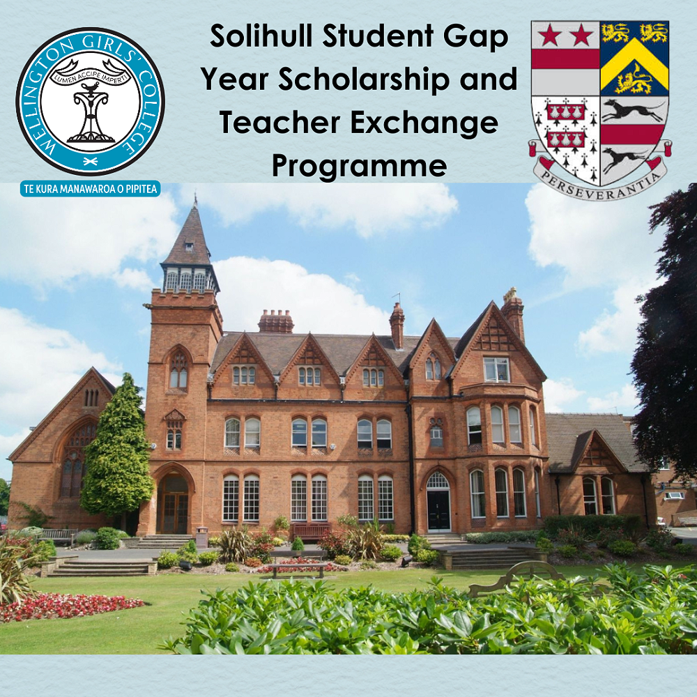 2025/26 Solihull Student Gap Year Scholarship and Teacher Exchange ...