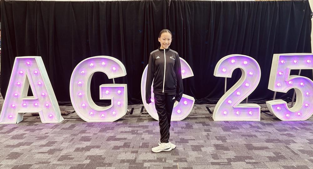 Celebrating success in Gymnastics: Arabella Wong