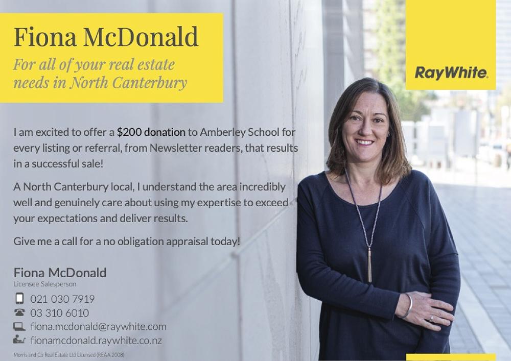 Fiona McDonald - Ray White Amberley — 2022 Newsletter 15