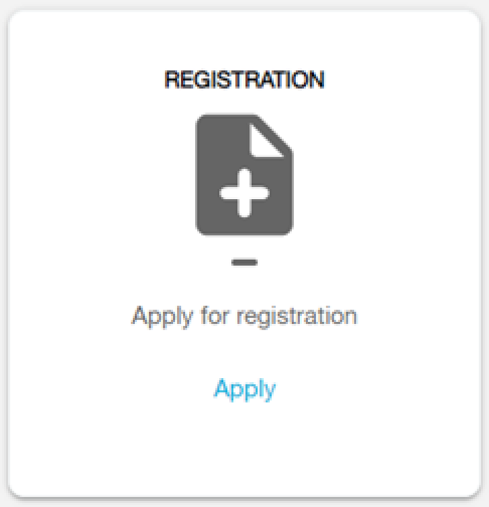 Registration goes online