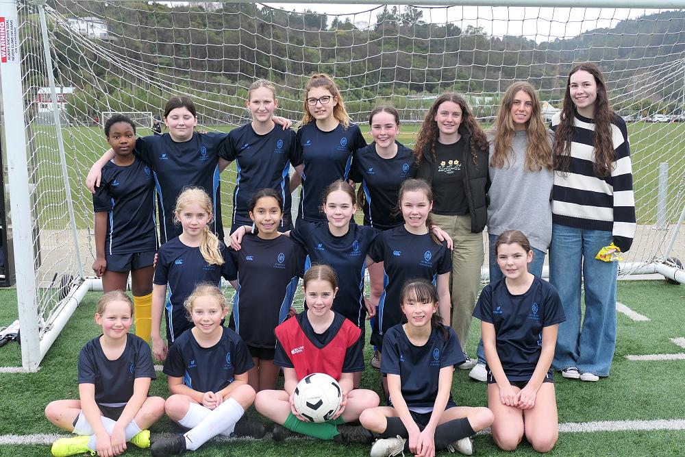 Year 7 and 8 Football match vs Balmac — Te Karaka Manu - Term 3 Week 5
