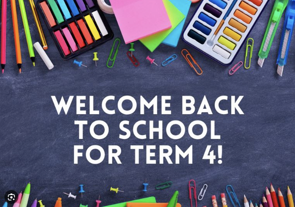 Welcome Back to Term 4!