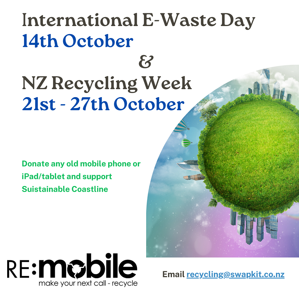 International E-Waste Day & Recycling Week this October