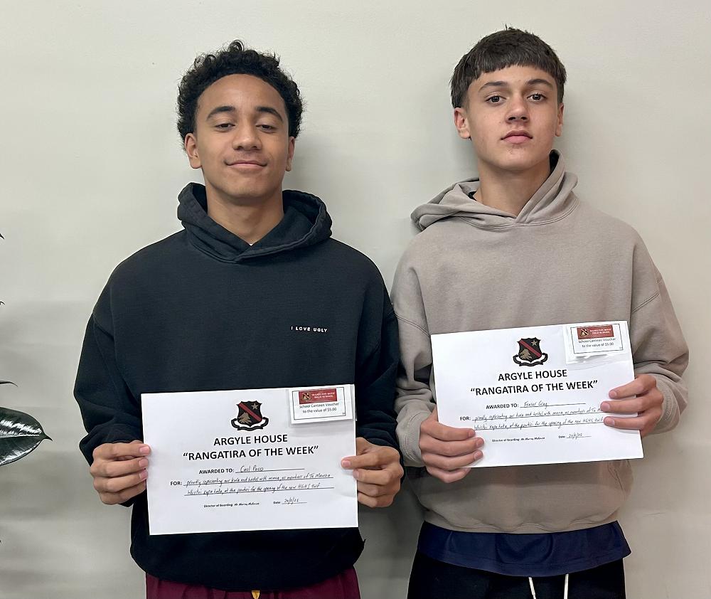 🏴 Rangatira of the Week: Term 2 Week 4 — 🏴 The Argyle House Mid-Term ...