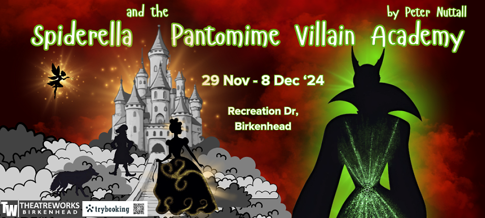 Spiderella and the Pantomime Villain Academy