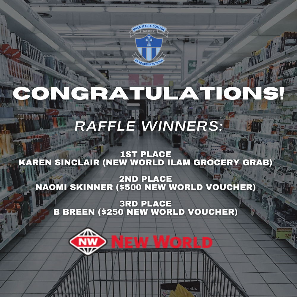 Grocery Grab Raffle Winners