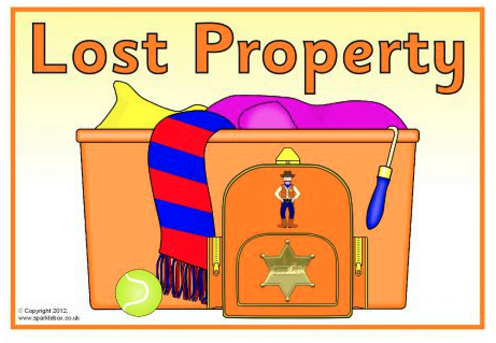 Lost Property - has your child lost an item?