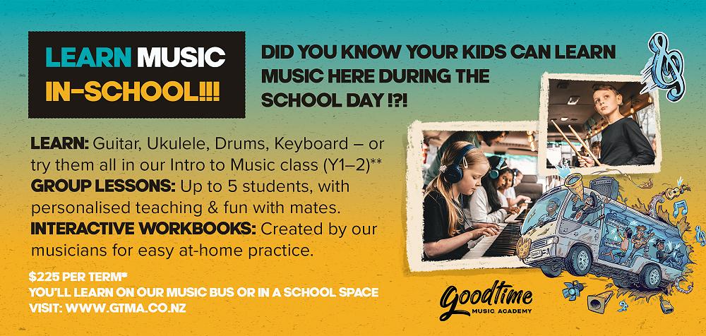 Goodtime Music Advert — Week 8, Term 4, 2025