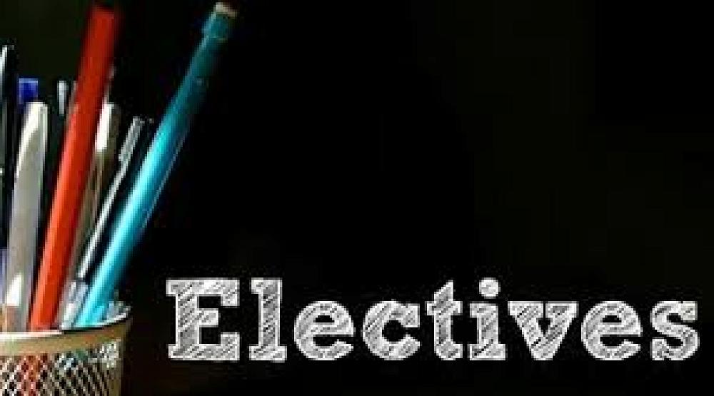 2025 Class 11 & 12 Elective Selection