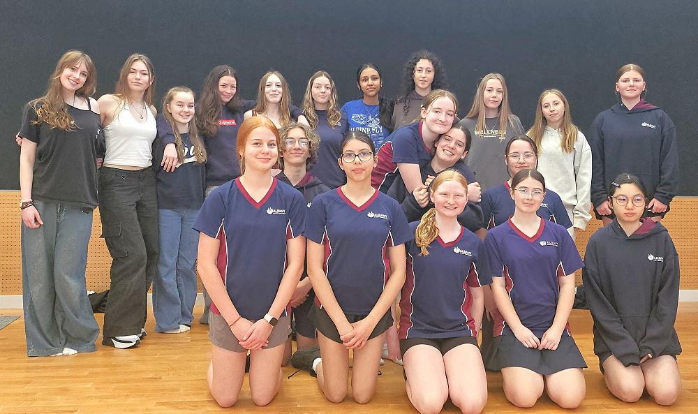 Year 11 ASHS Dance Students Inspire Year 9 AJHS Students