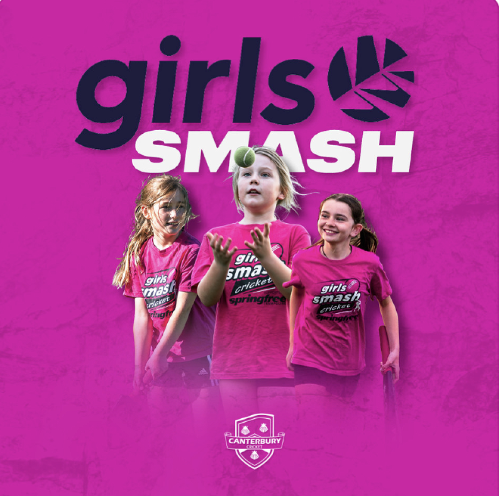 Girls Smash with Canterbury Cricket