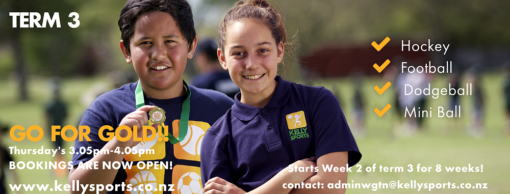 KELLY SPORTS IS BACK FOR TERM 3