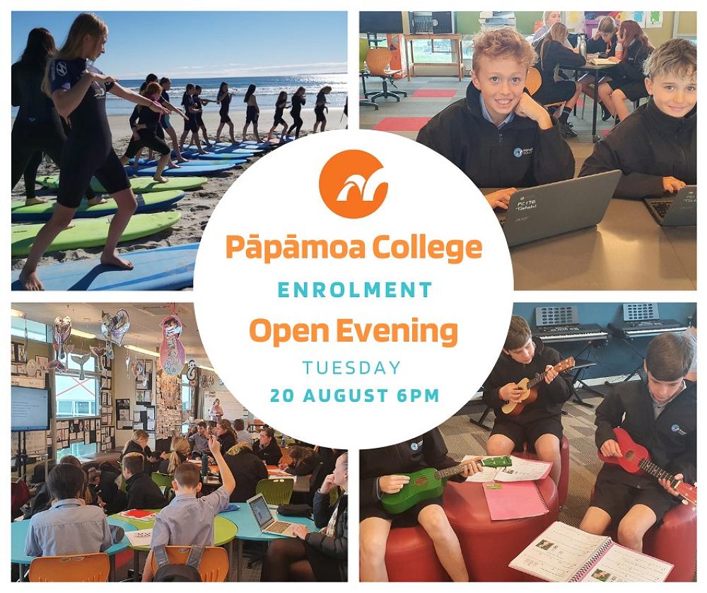 Enrolment Open Evening — Connect - Edition 105