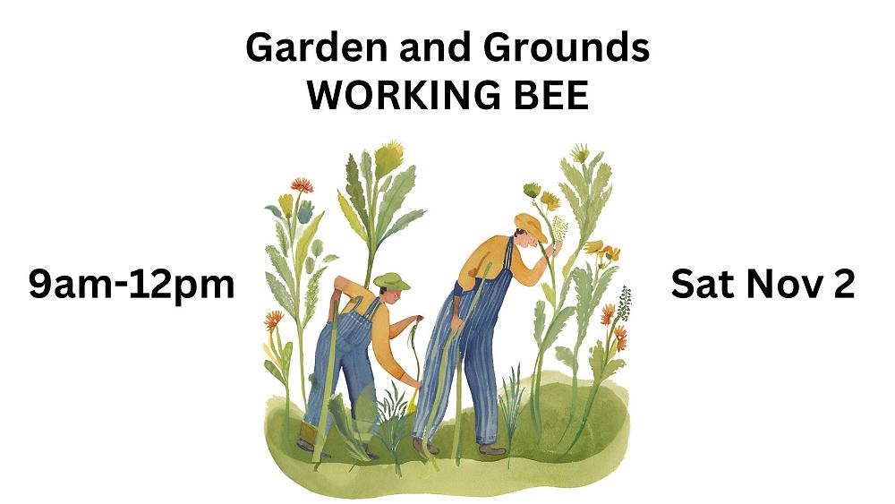 Tomorrow Garden & Grounds Working Bee - Nov 2
