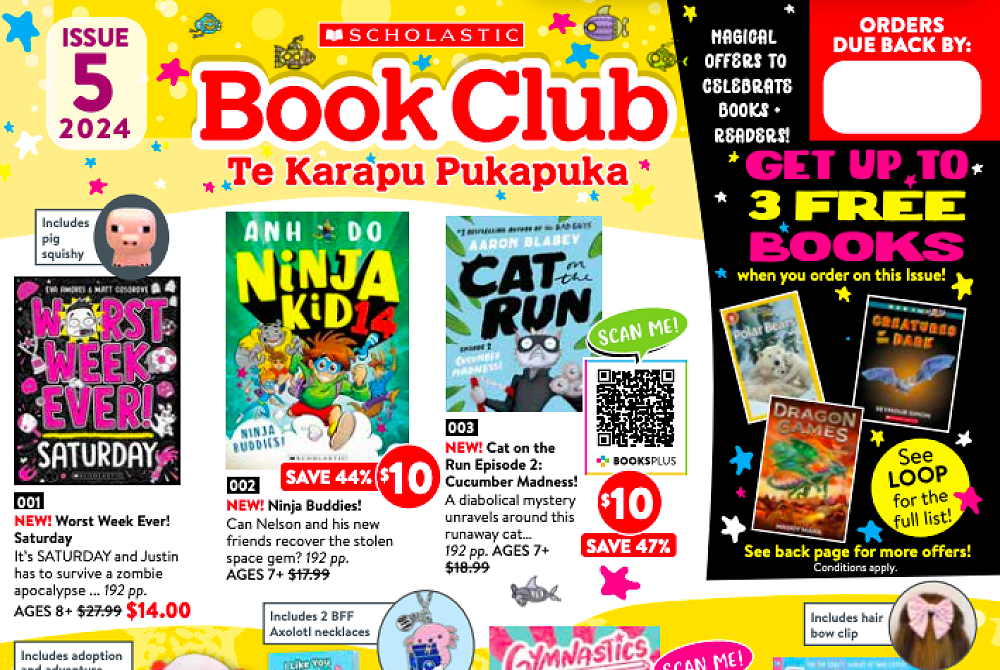Scholastic Book Club Issue 5 out now! — Newsletter for Friday 26 July 2024