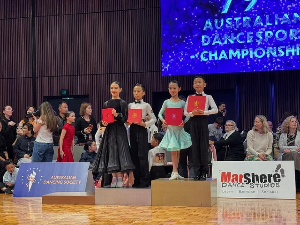 Congratulations to Reed and Rosalee Chen - 79th Australian DanceSport ...