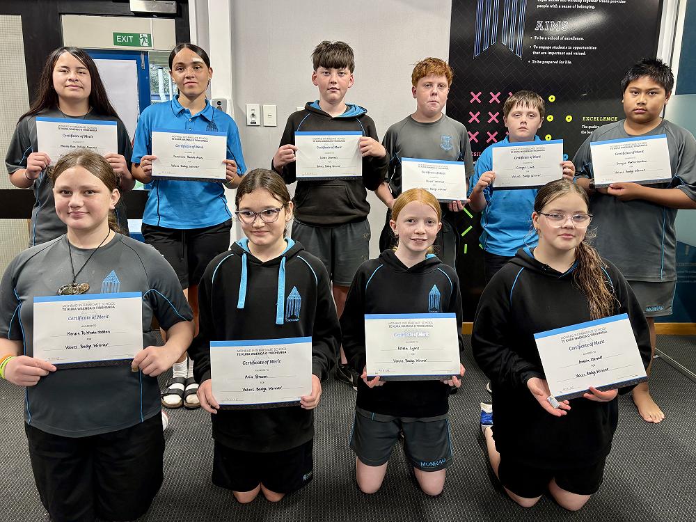 Value Badge Winners — Monrad Te Kura Waenga o Tirohanga, May Newsletter ...