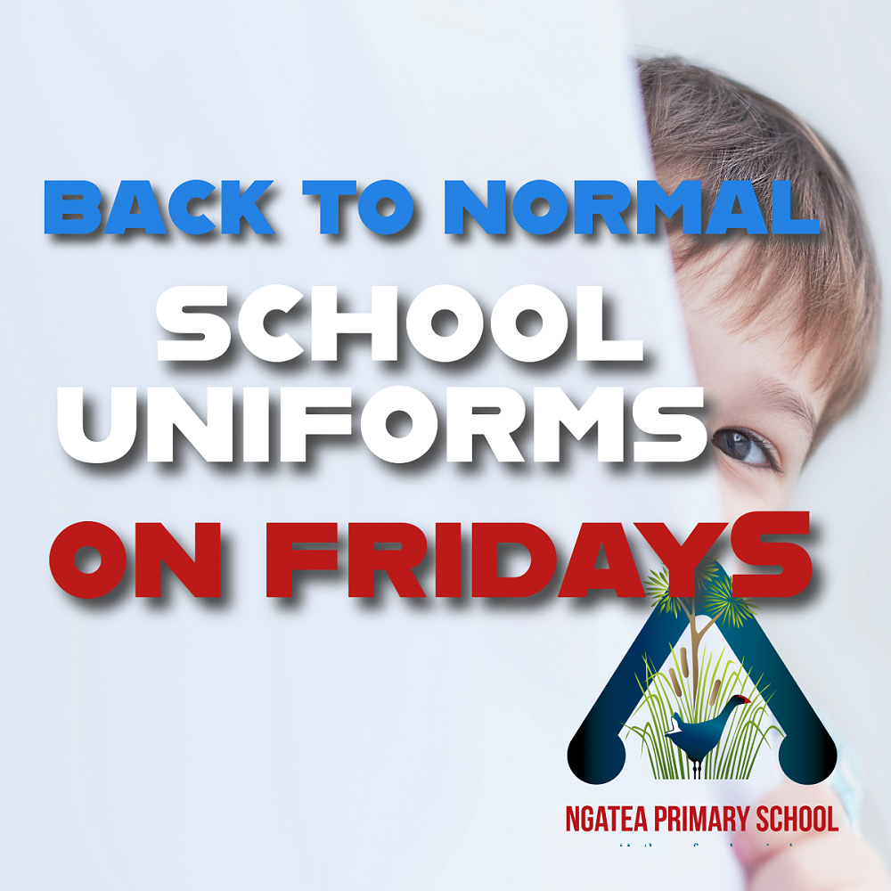 BACK TO NPS UNIFORMS ON FRIDAYS