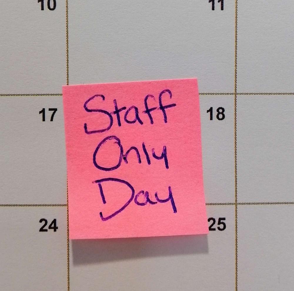 Staff Only Day — MGC Bulletin - 14 November 2025