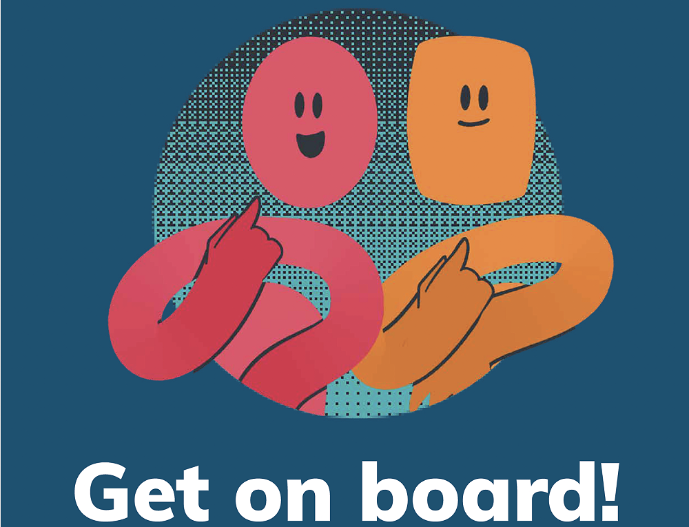 Get on board!