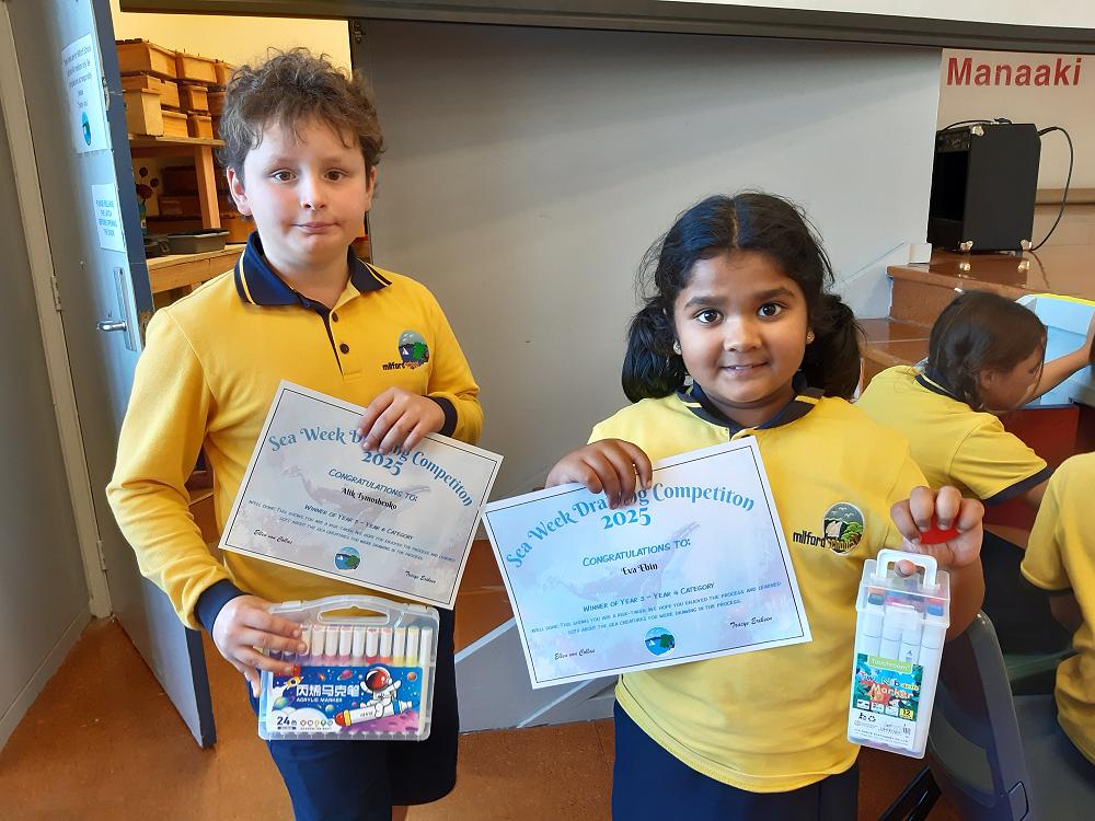 Sea Week Drawing Competition Winners Announced