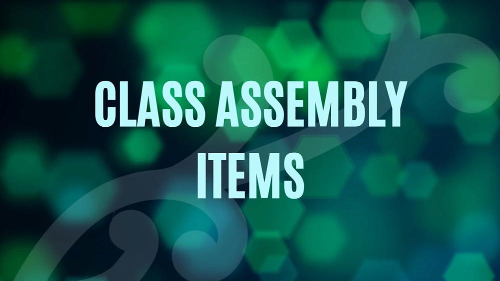 Video: Assembly Item Rm8, 4 and 15!