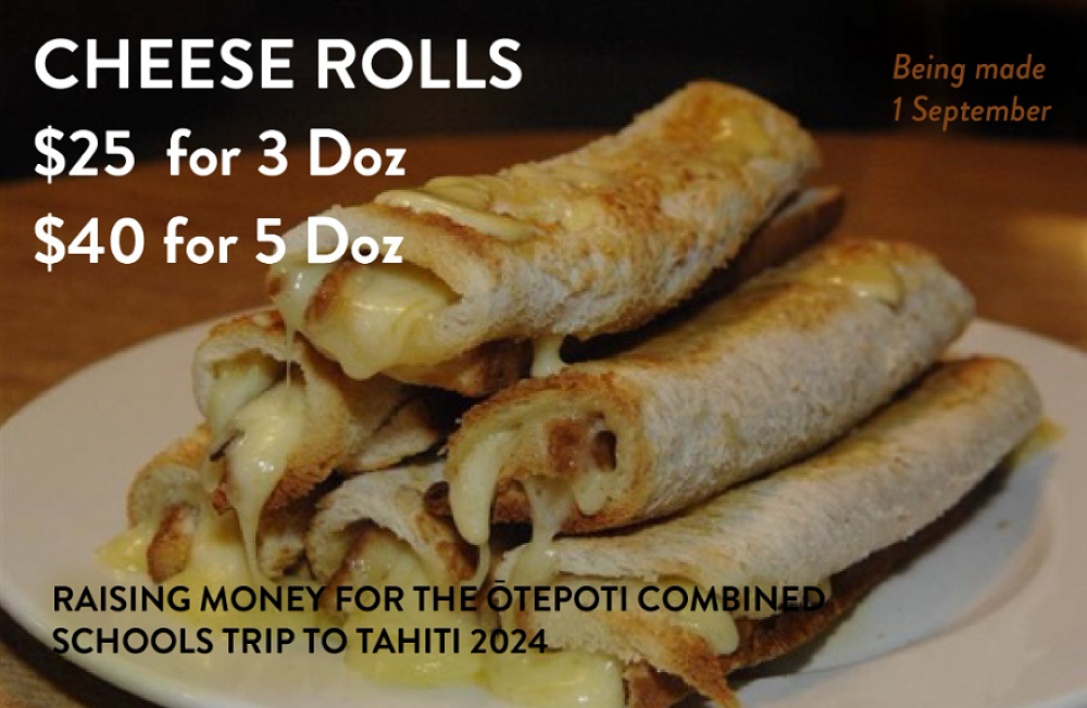 Cheese Roll Fundraiser