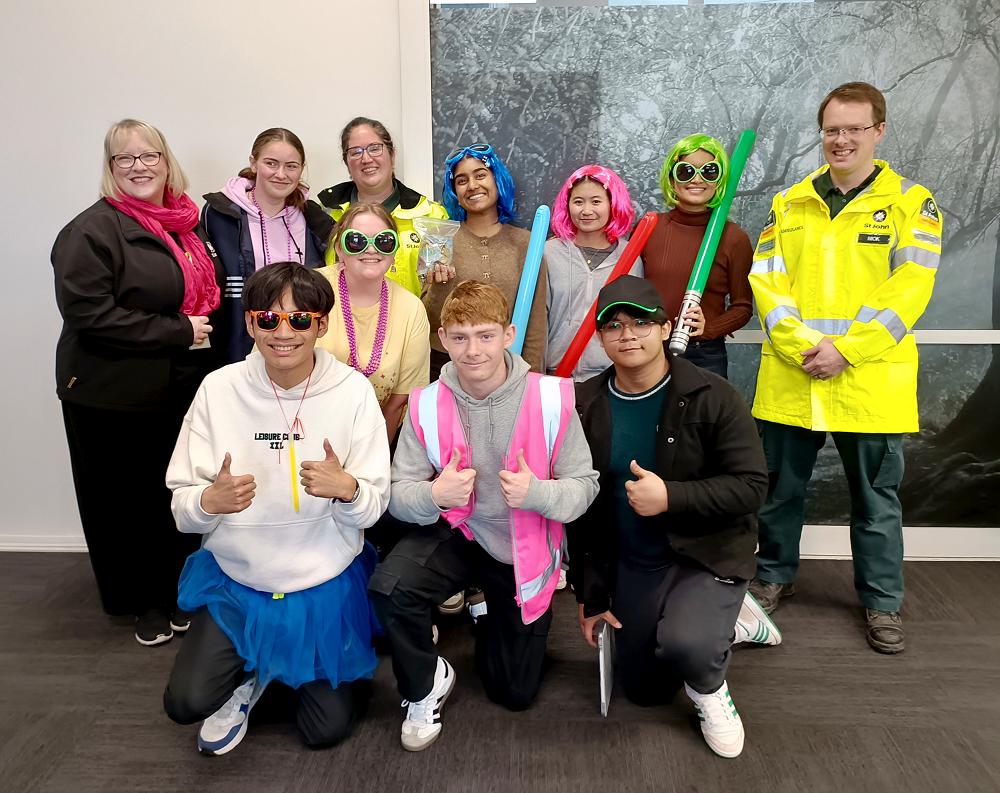 Bright Colours, Big Hearts: Mufti Day Donations Shine for St John 💗