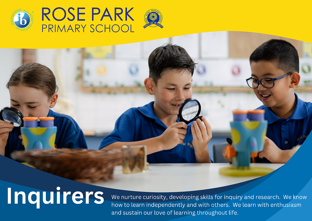 IB Learner Profile - Inquirers