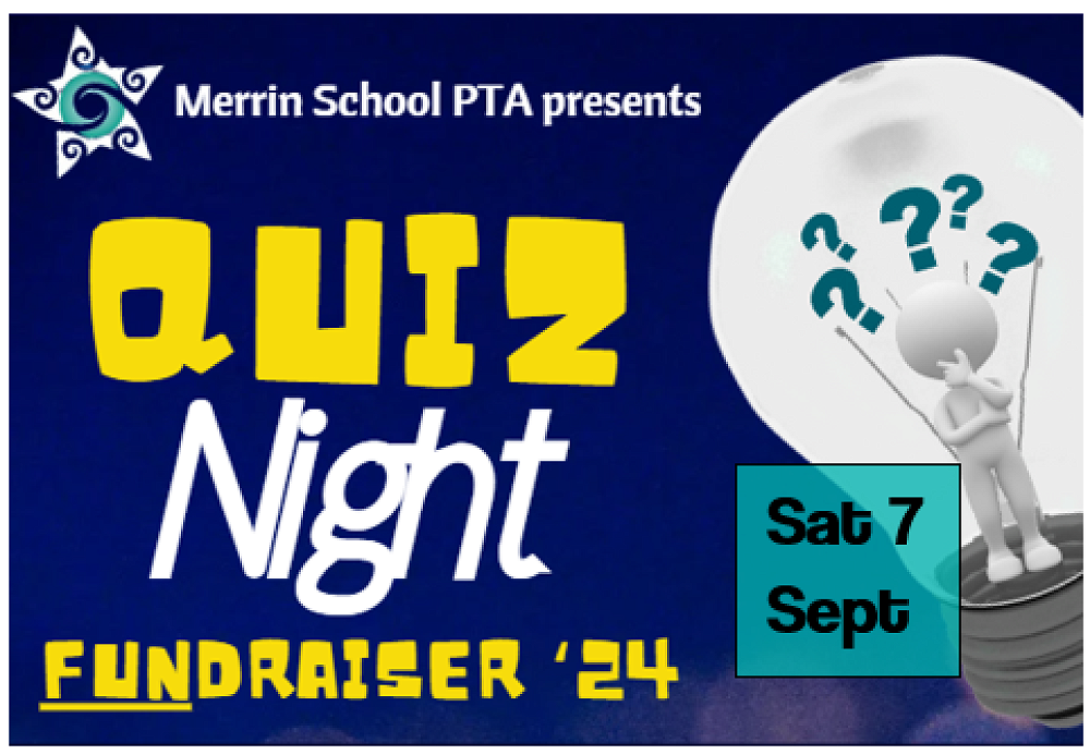 Quiz Night and Raffles — Newsletter - 8 August 2024