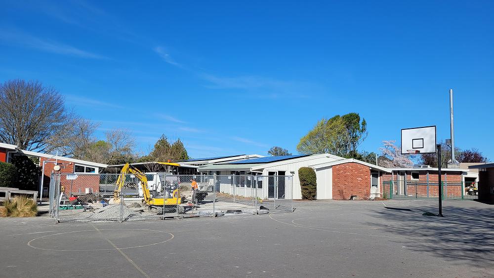 Property work around our school