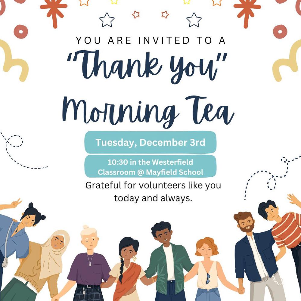 Volunteer Morning Tea