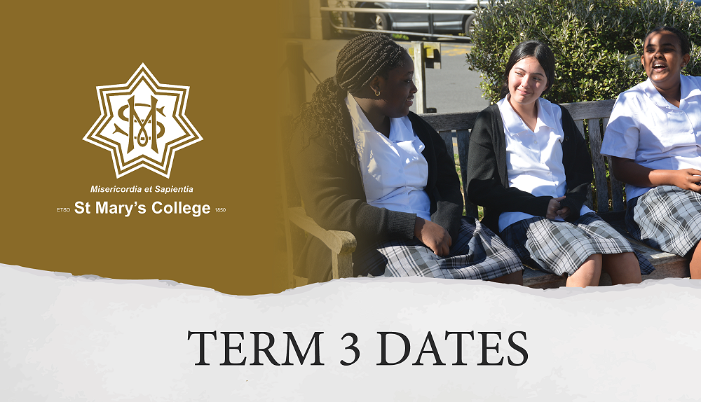 Important Dates to note