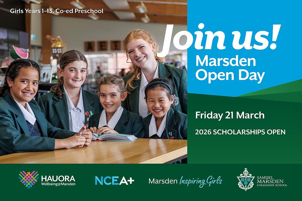 Samuel Marsden Collegiate School – Open Day for Year 7 entry in 2026 ...