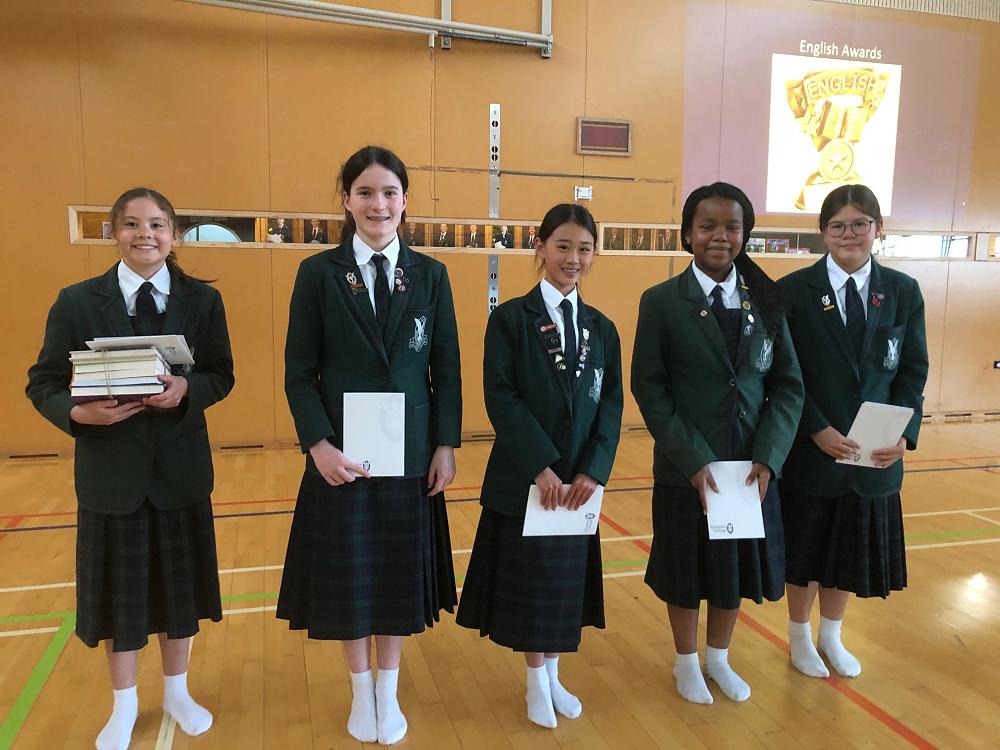 English Prize Winners Galore!